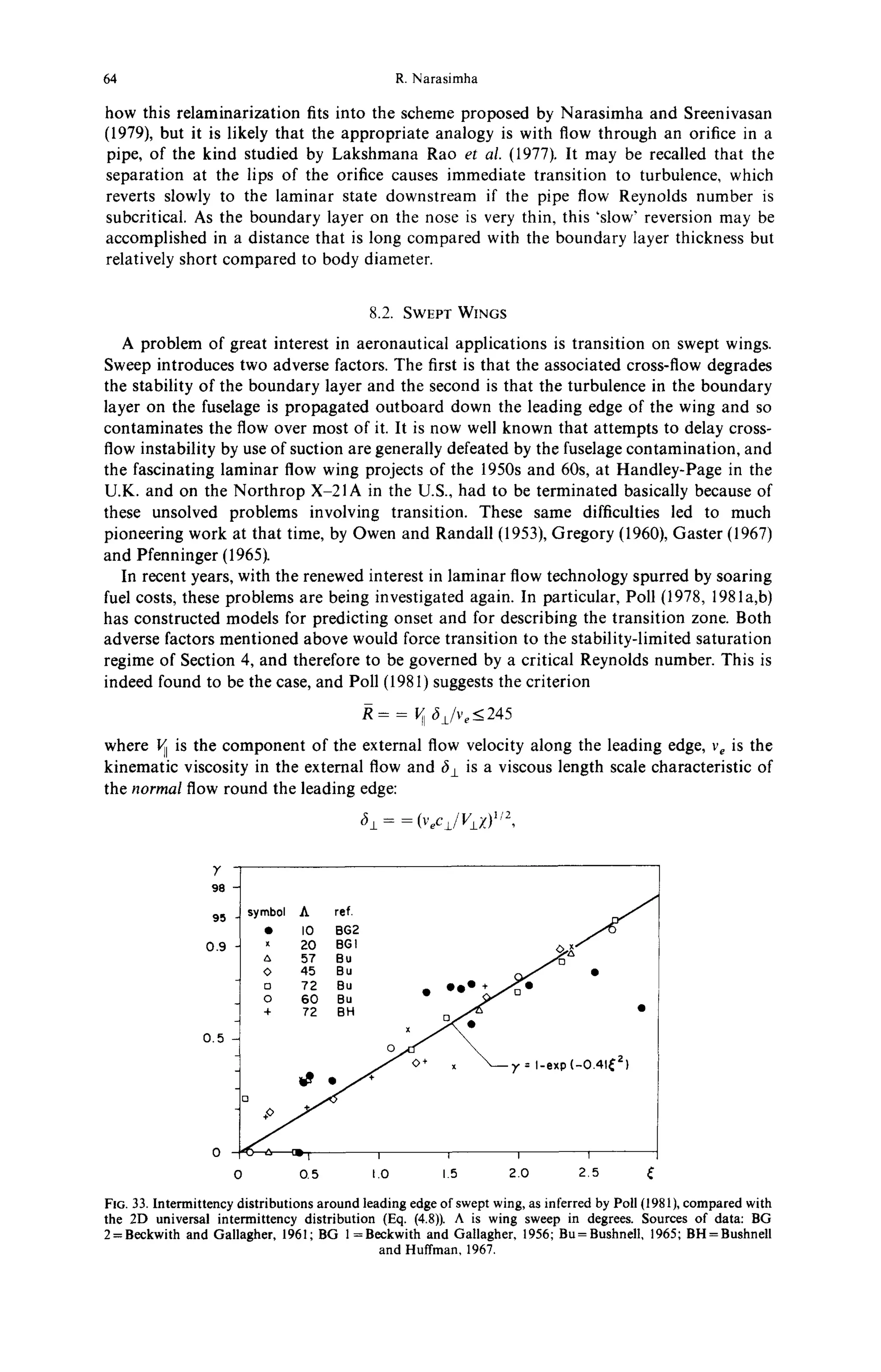 The laminar turbulent transition zone in the boundary layer | PDF | Physics | Science