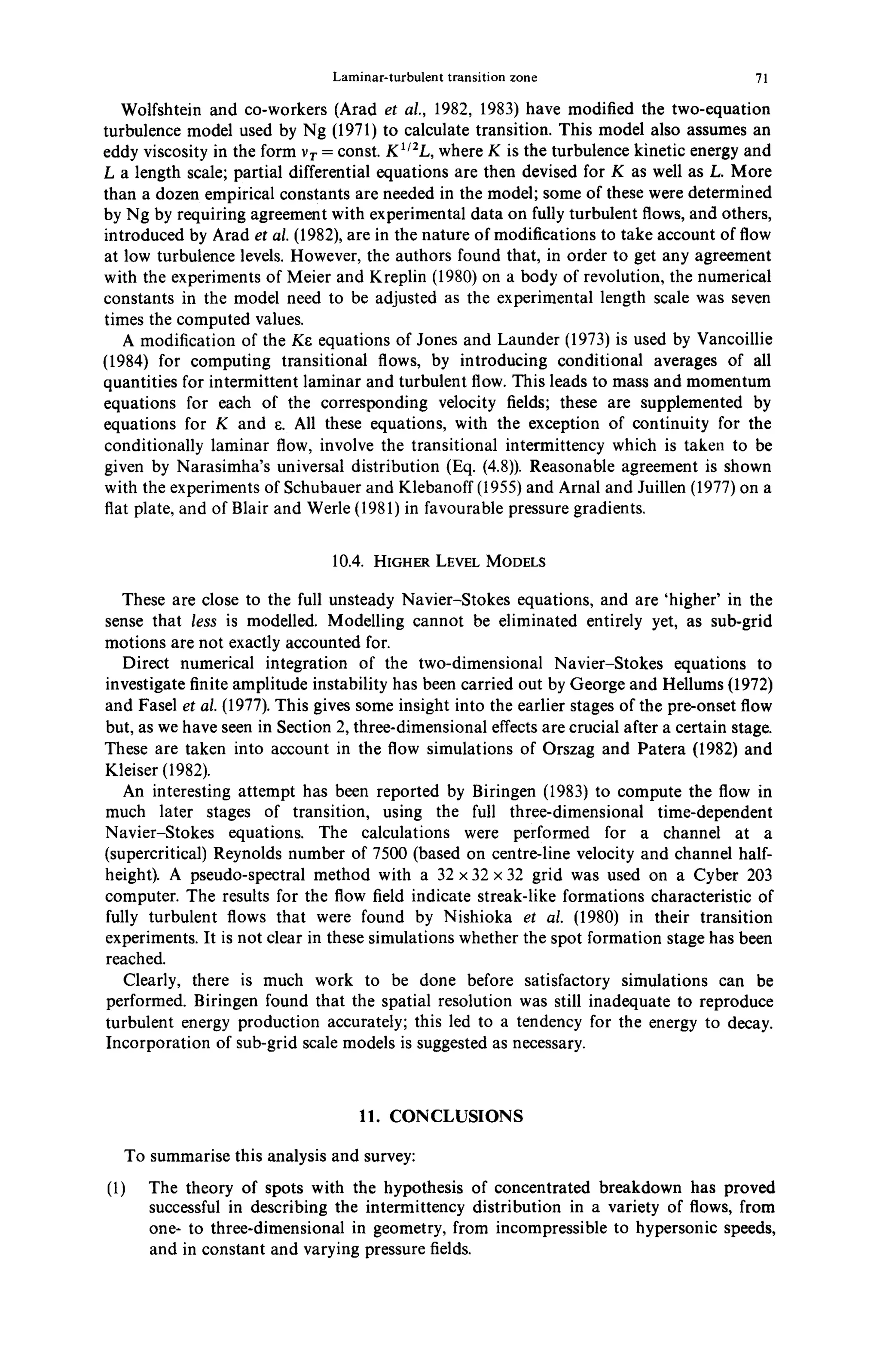 The laminar turbulent transition zone in the boundary layer | PDF