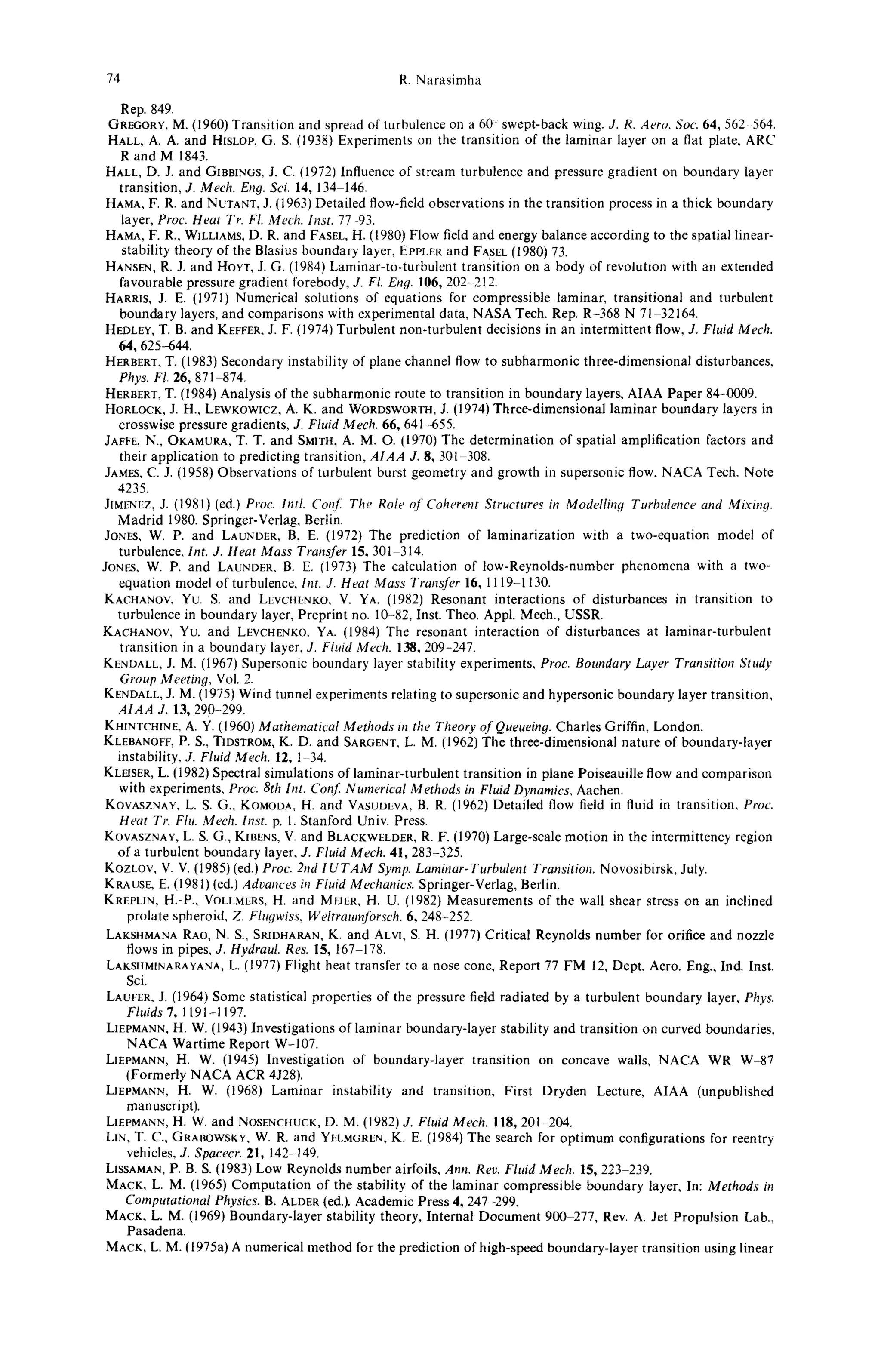 The laminar turbulent transition zone in the boundary layer | PDF