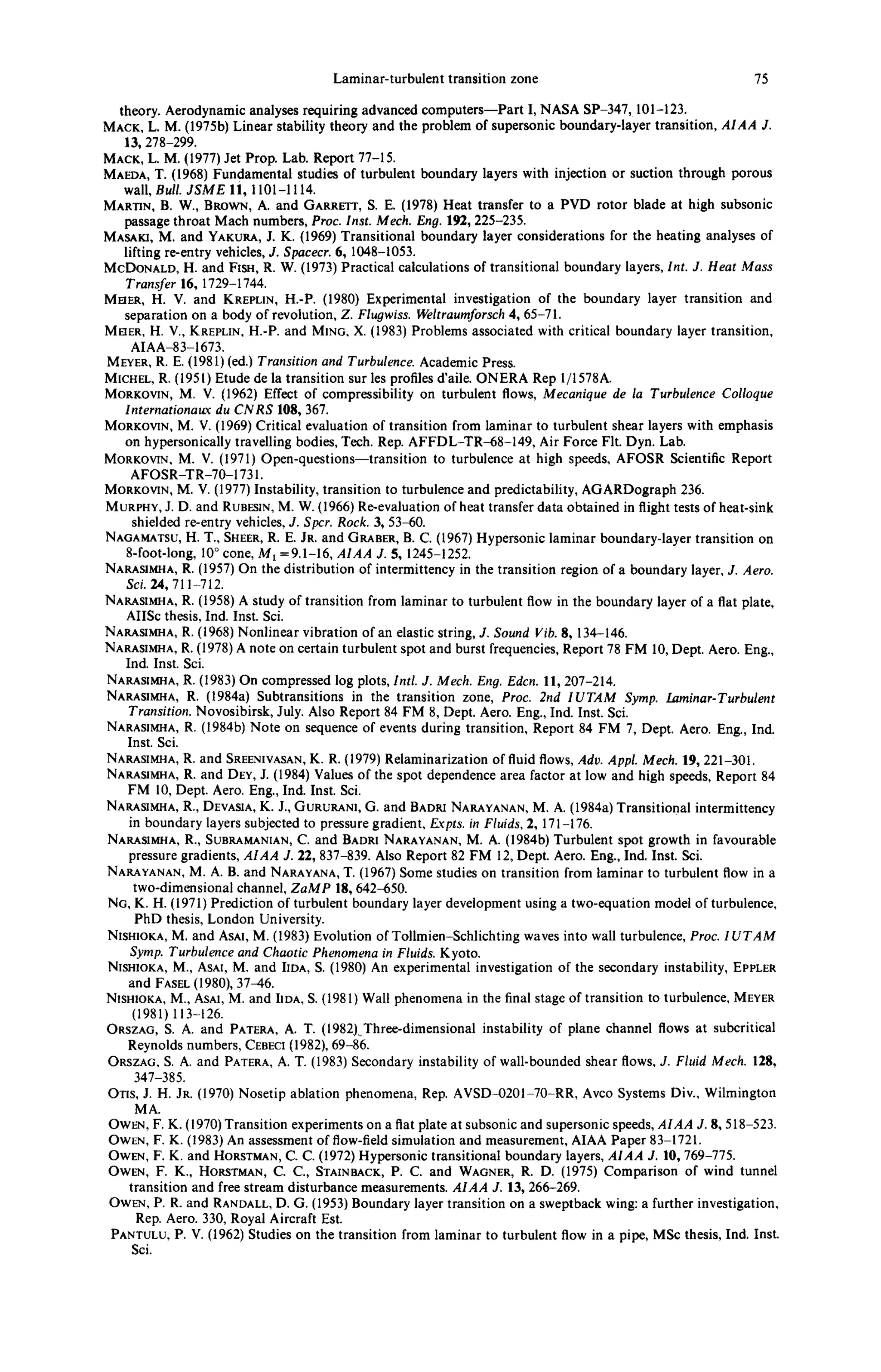 The laminar turbulent transition zone in the boundary layer | PDF