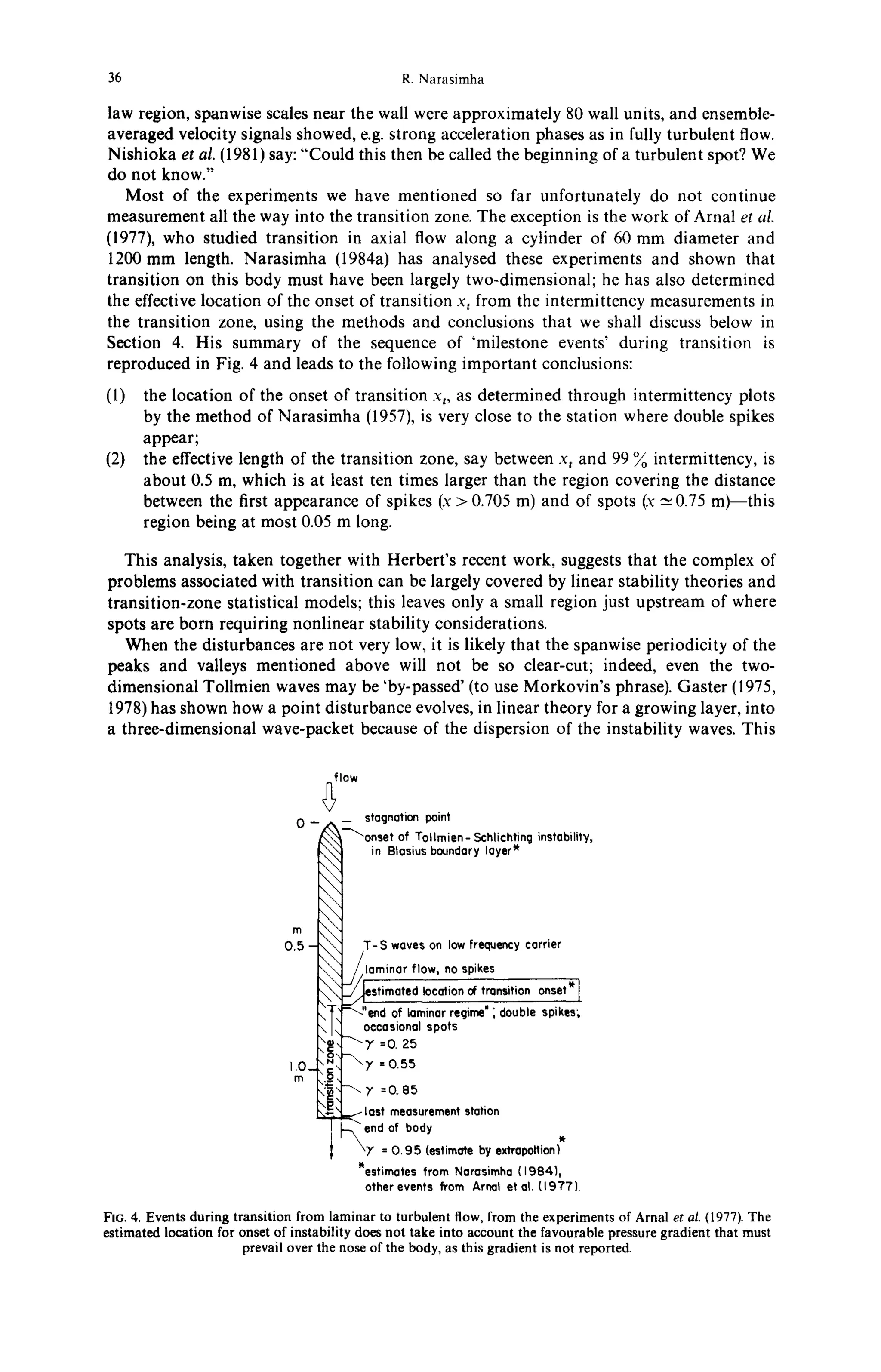 The laminar turbulent transition zone in the boundary layer | PDF | Physics | Science