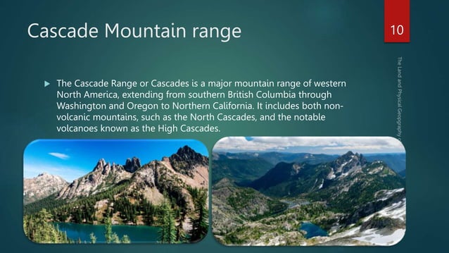 The Land And Physical Geography Of North America | PPTX