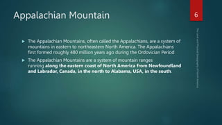 The Land And Physical Geography Of North America | PPTX