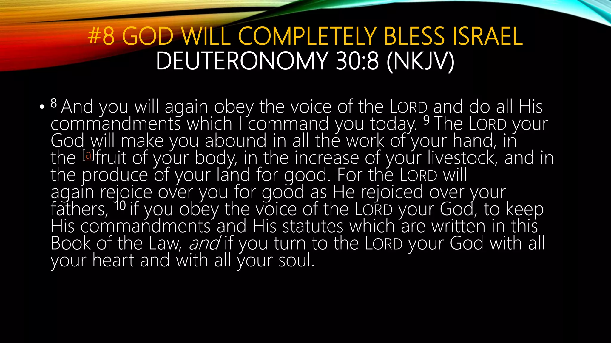 The Land Covenant | PPTX