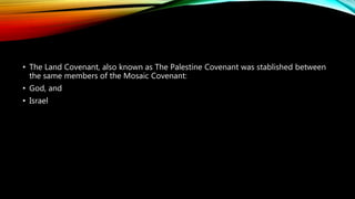 The Land Covenant | PPT