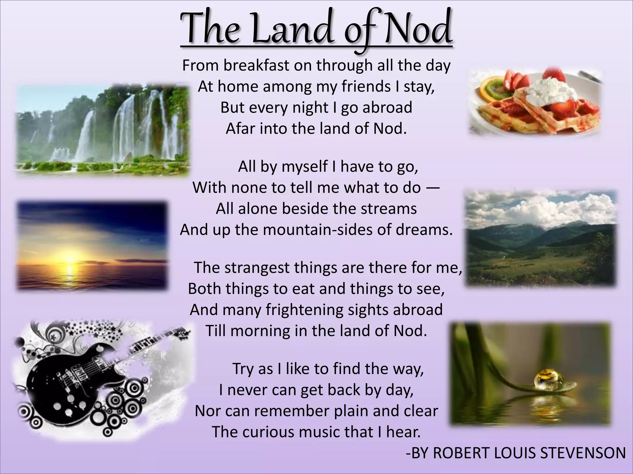 The Land of Nod | PPTX