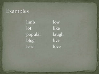 /l/ and /r/ sound | PPTX | Sports