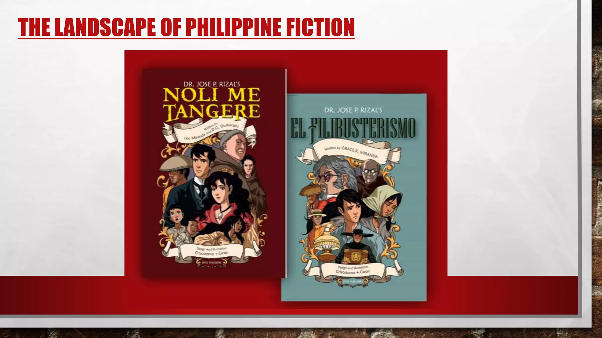 The landscape of philippine fiction | PPTX