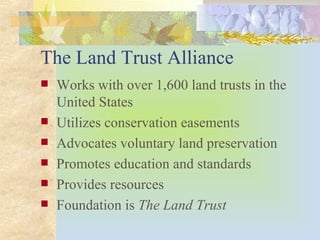 The Land Trust Alliance | PPT