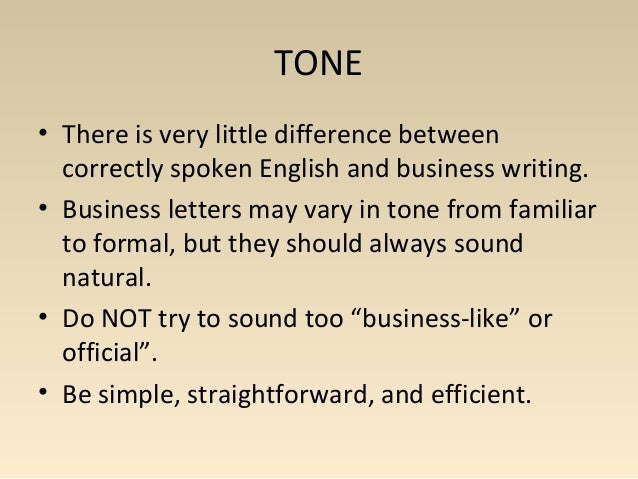 The Language of Business