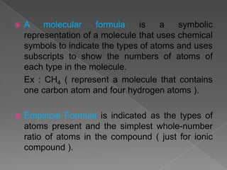 The Language of Chemistry | PPTX