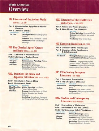 The language of literature world literature | PDF