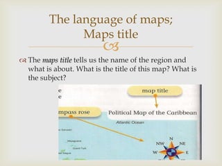 The language of maps | PPTX