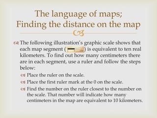 The language of maps | PPTX