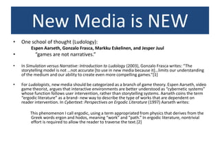 The language of new media | PPT