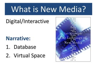 The language of new media | PPT