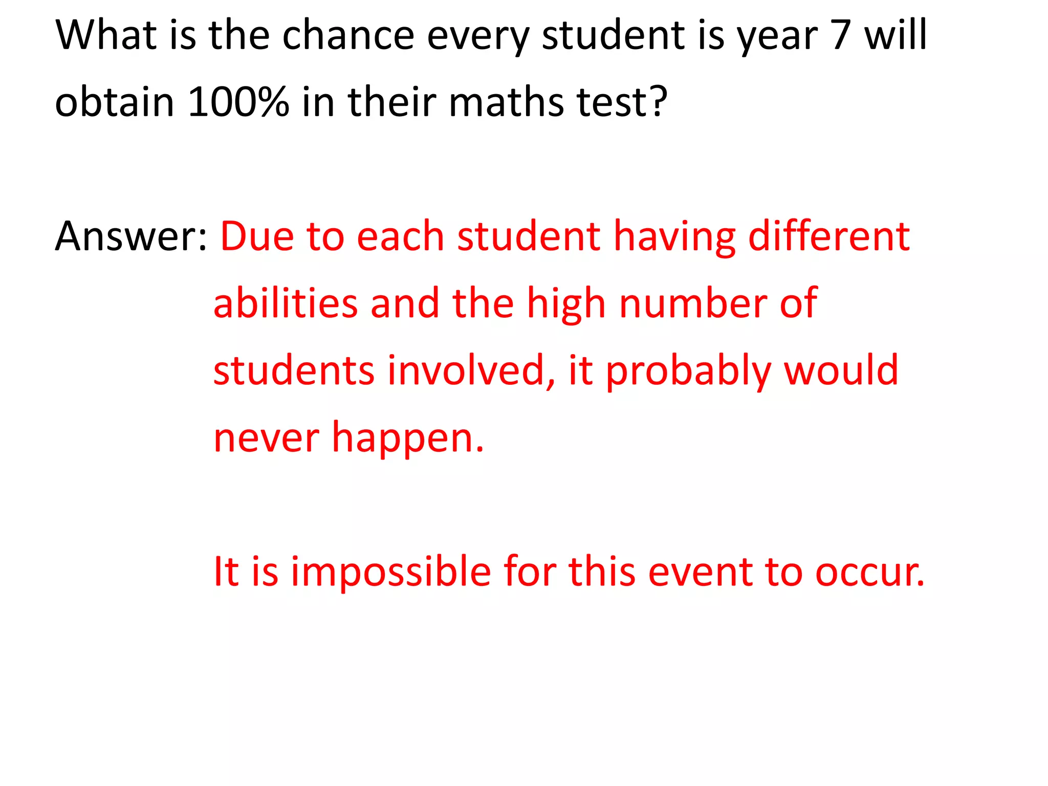 The language of probability | PPTX