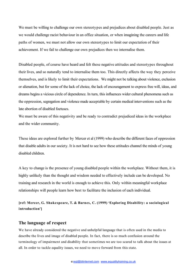 The language of respect | PDF