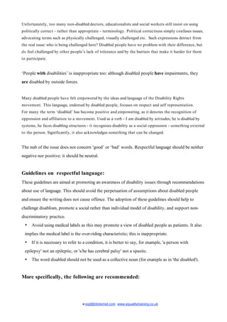 The language of respect | PDF