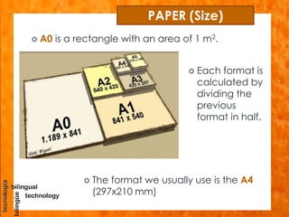 The language of technical drawing | PPTX