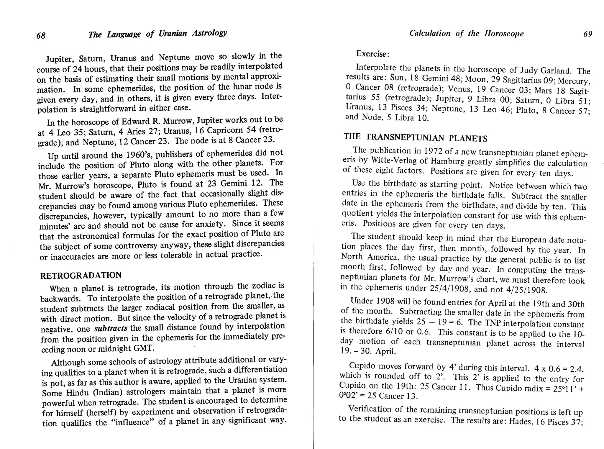 The language of uranian astrology jacobson,1975 searchable | PDF