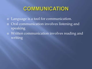 The language skills | PPT