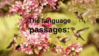 The language (the secret garden) | PDF
