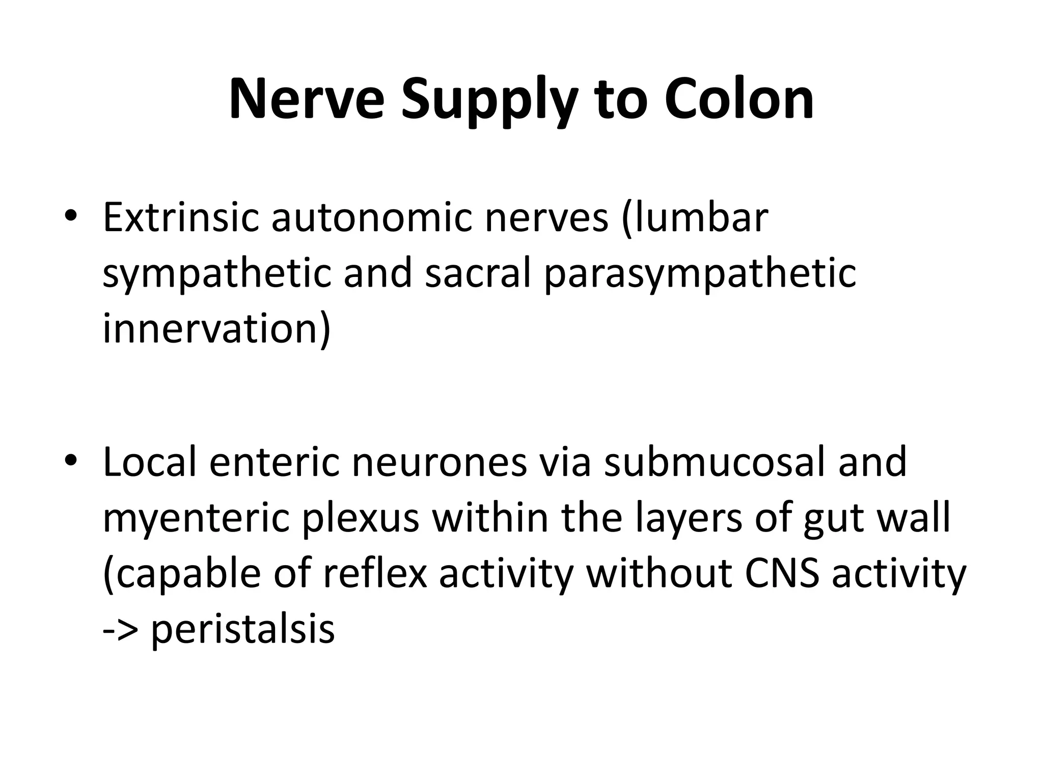 The Large Intestine. The Large Intestine. | PPTX