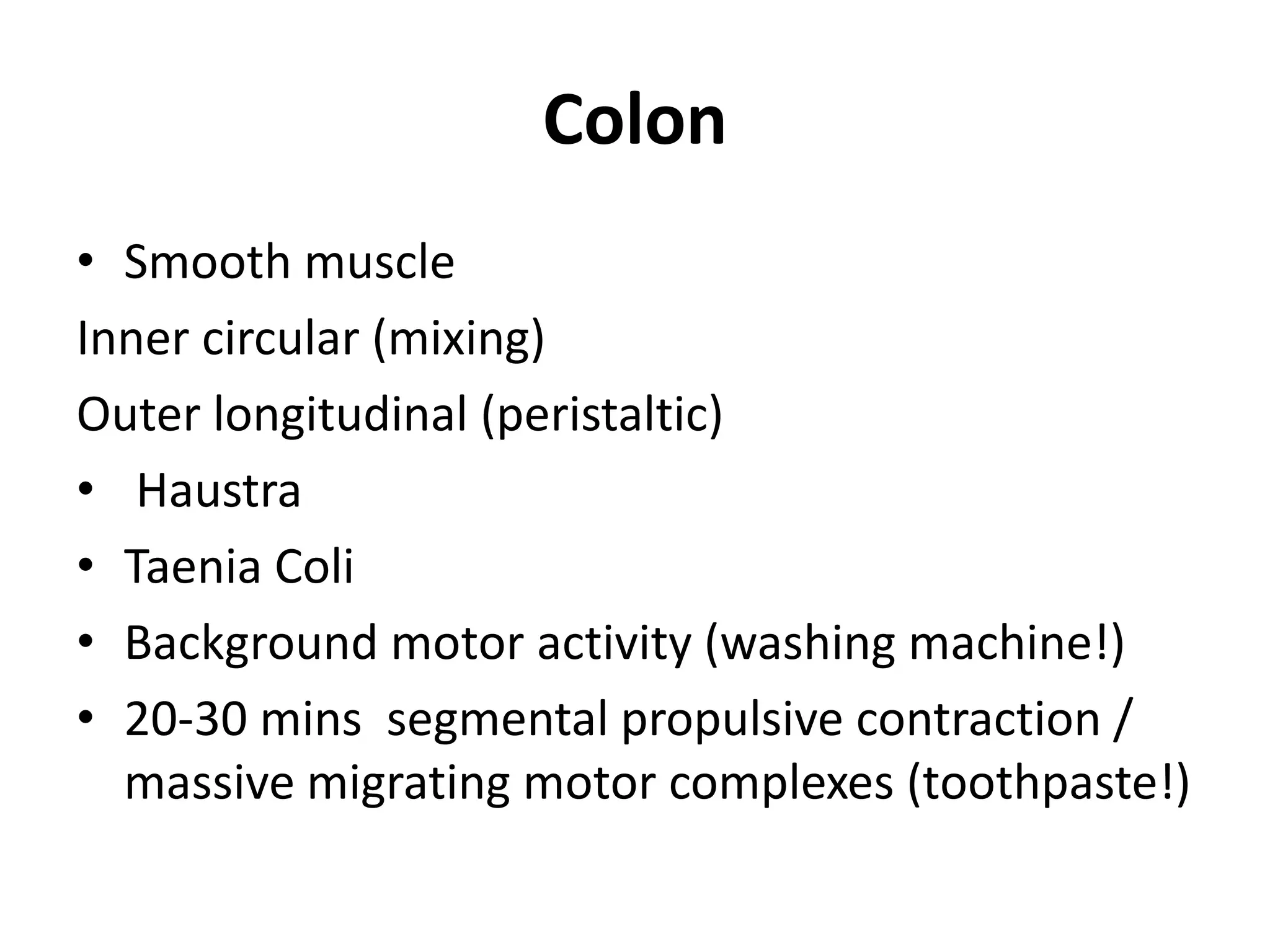 The Large Intestine. The Large Intestine. | PPT
