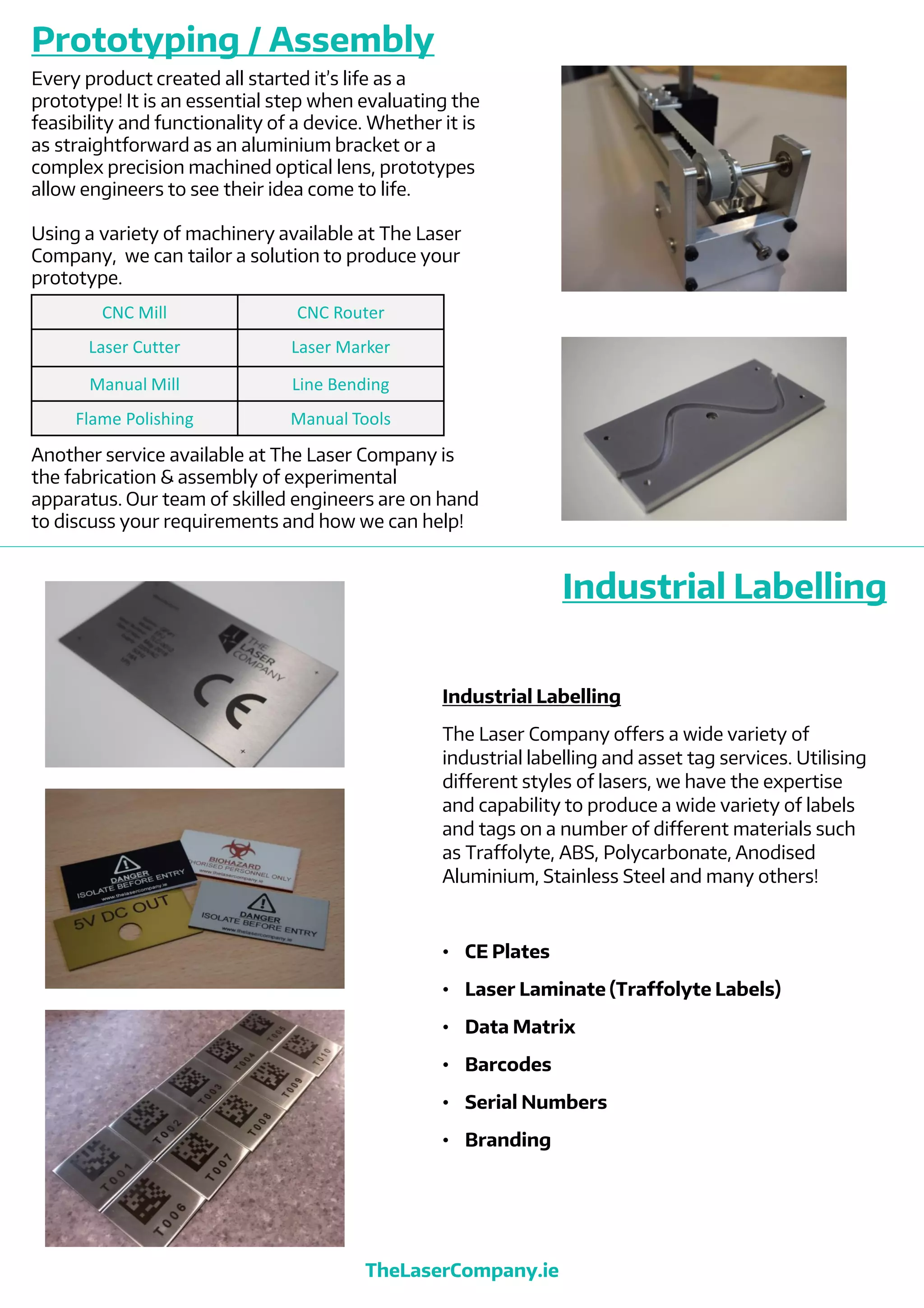 The laser company 2018 brochure | PDF