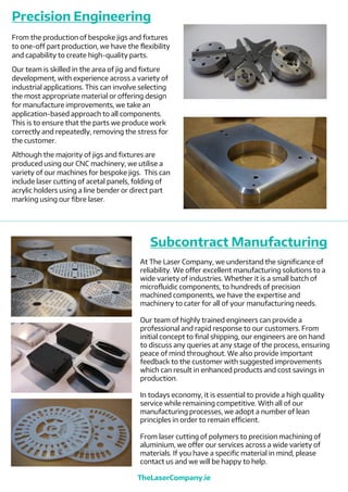 The laser company 2018 brochure | PDF