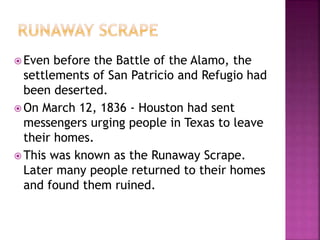 The Last Battles of the Texas Revolution | PPTX | Western | Genres