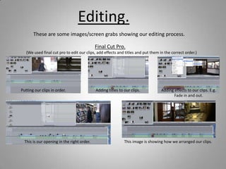 The last detail behind the scenes. | PPTX