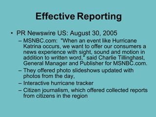 Hurricane Katrina Powerpoint | PPT