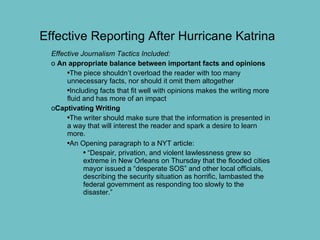 Hurricane Katrina Powerpoint | PPT