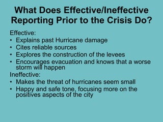 Hurricane Katrina Powerpoint | PPT