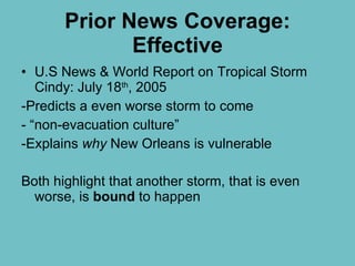Hurricane Katrina Powerpoint | PPT