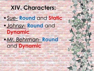 The Last Leaf By O Henry Characters