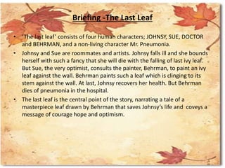 The last leaf | PPT | Free download