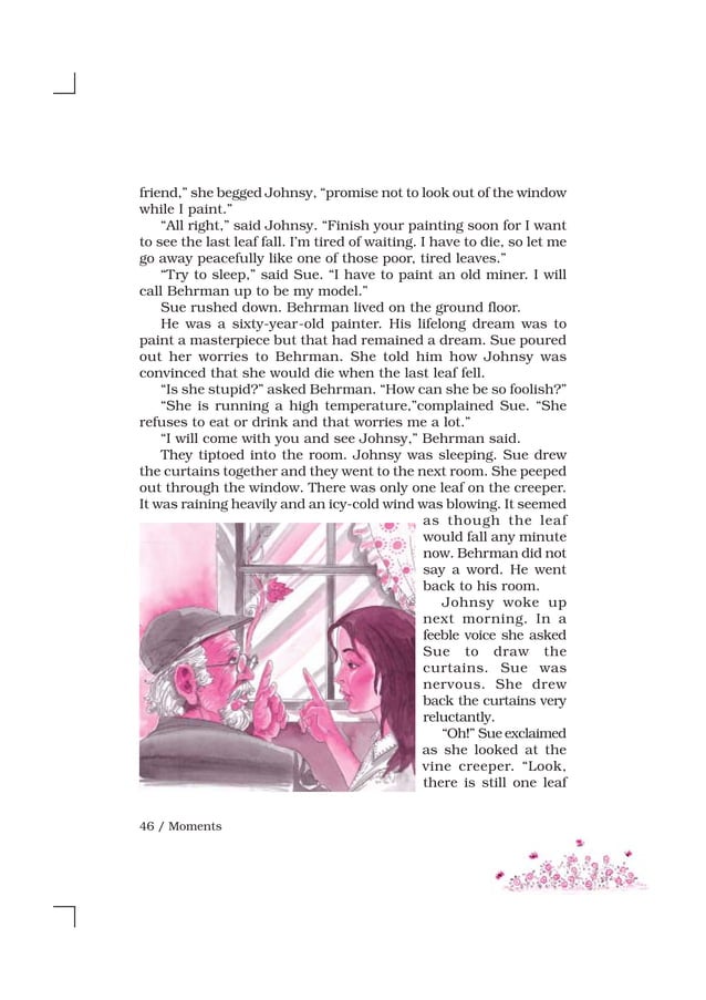 The Last Leaf -e text -from ncert for grade ninf=e | PDF