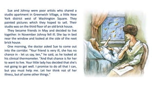 The Last Leaf, a short story by O. Henry | PPTX