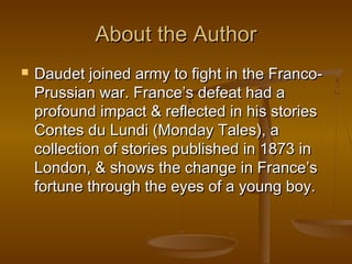 The last lesson | PPT