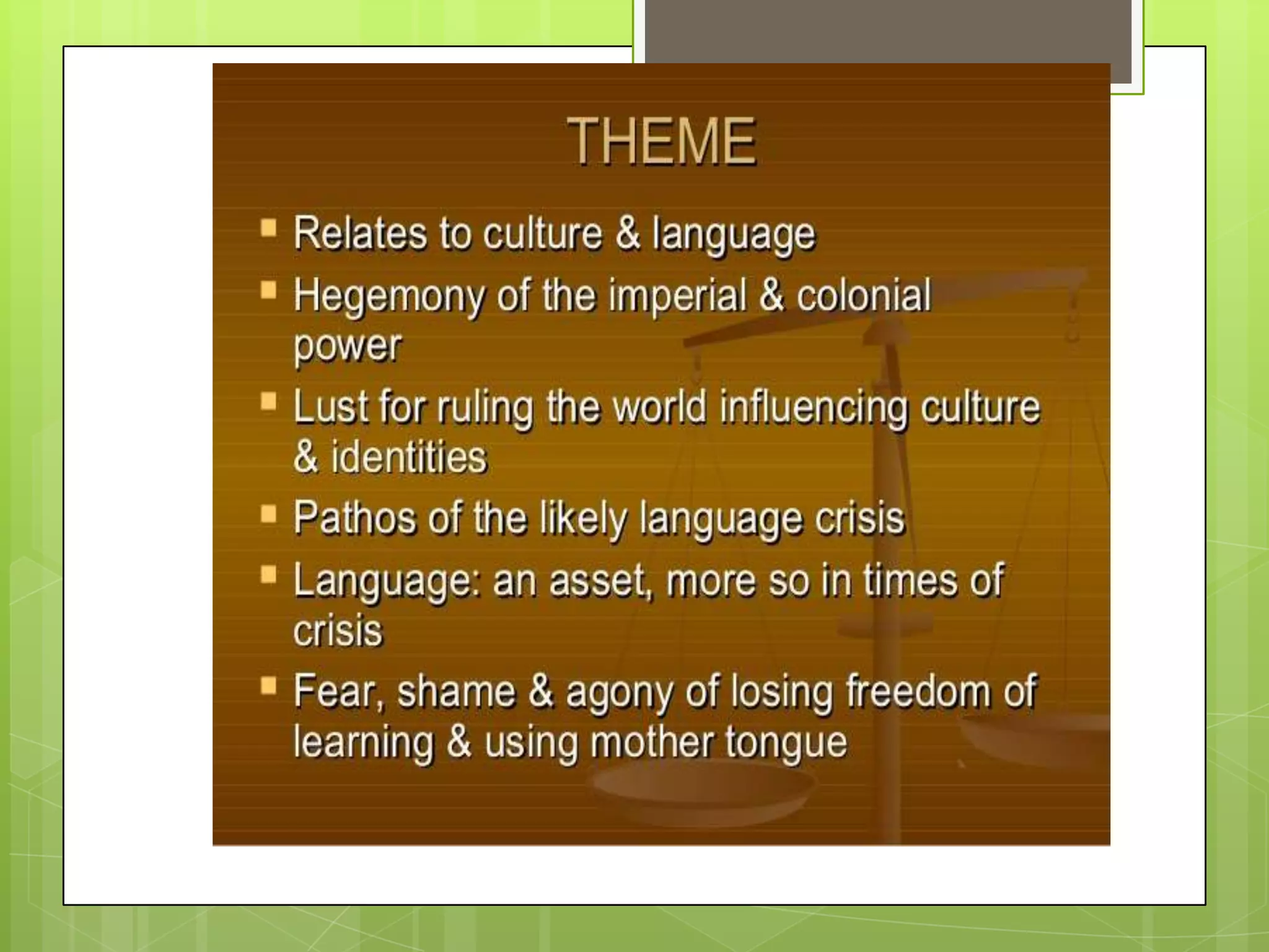 The last lesson | PPTX