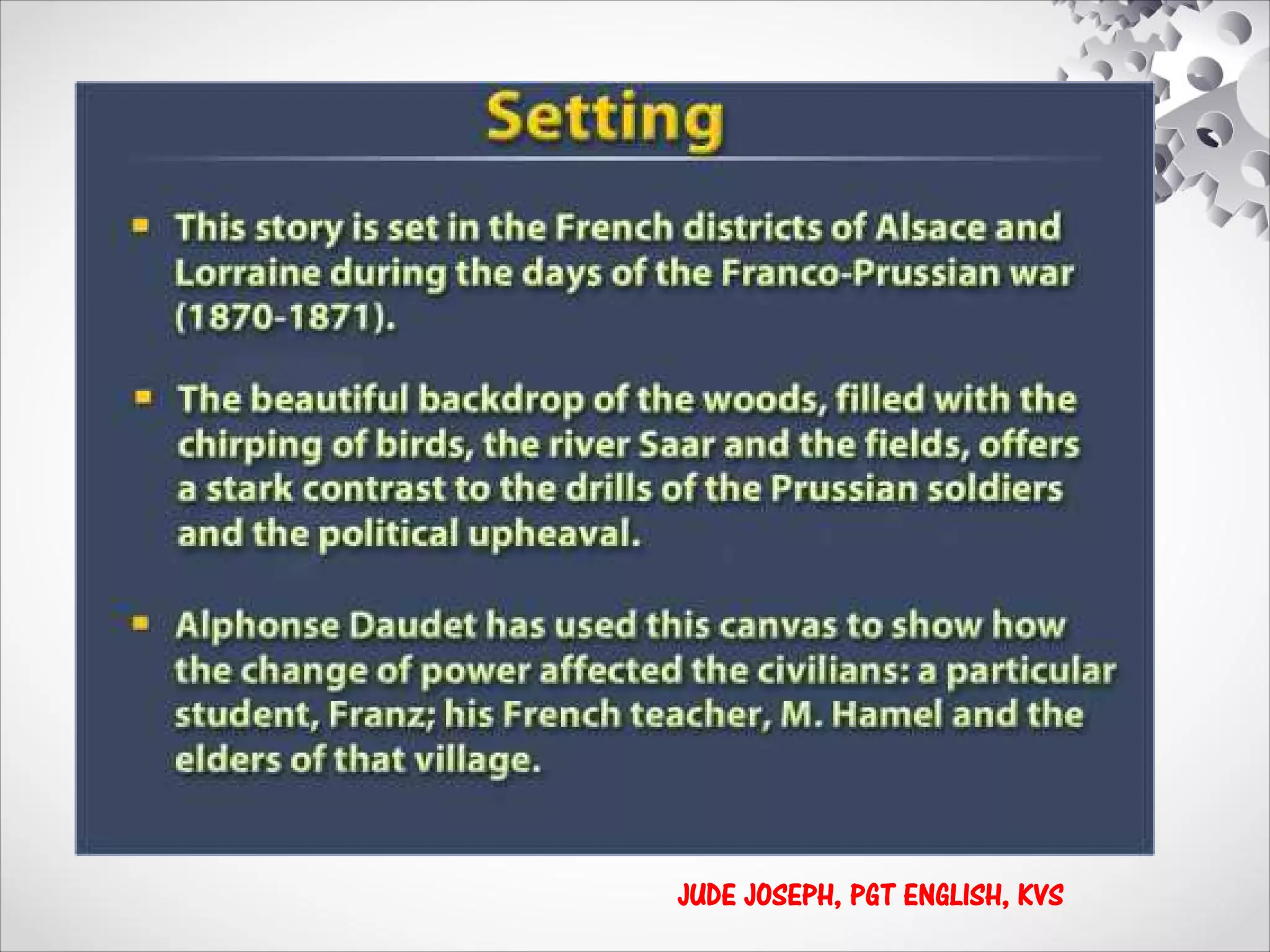 The Last Lesson - Alphonse Daudet | PDF