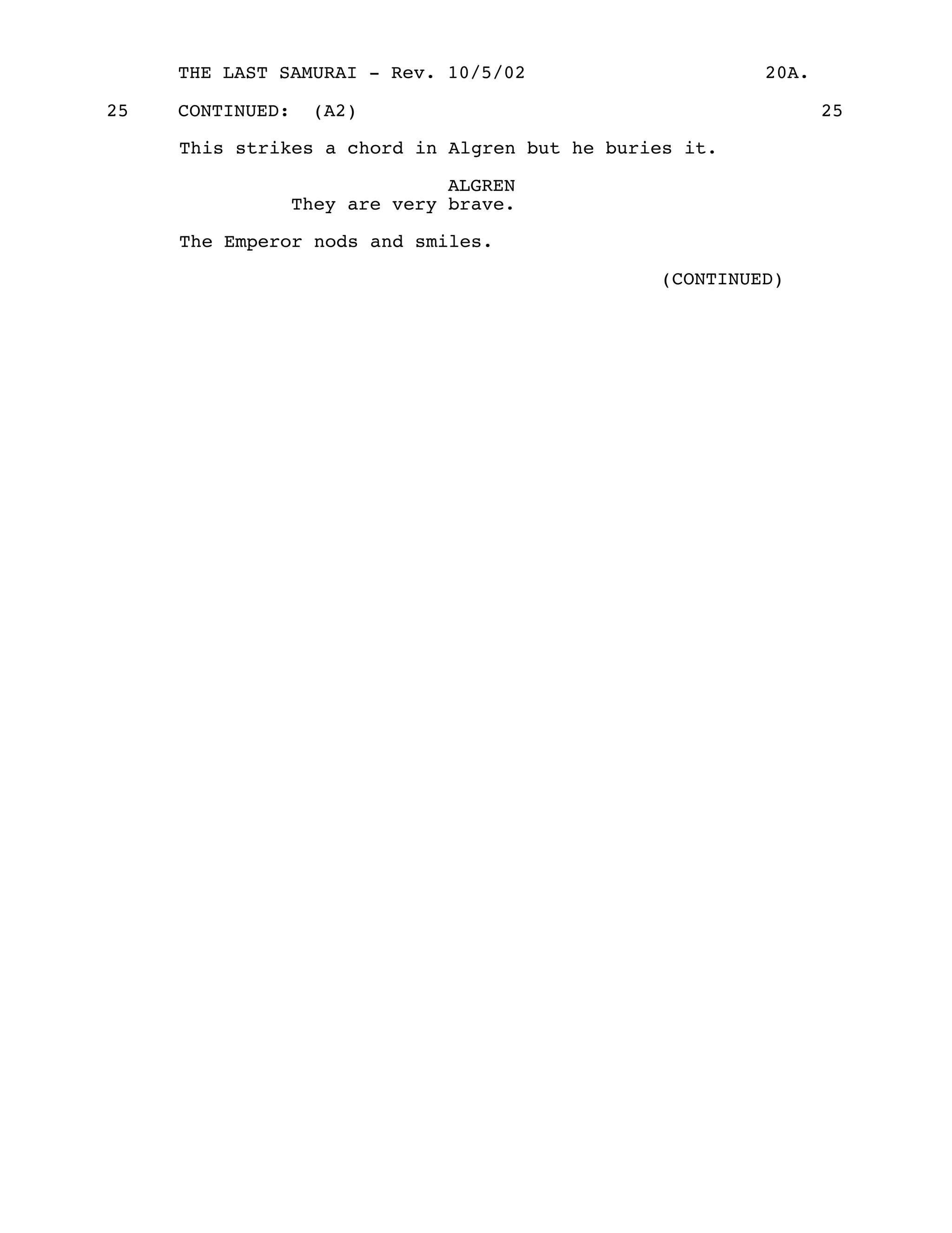 The_Last_Samurai (Script) | PDF
