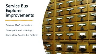 "The latest and greatest from Azure Service Bus", Eldert Grootenboer | PPT