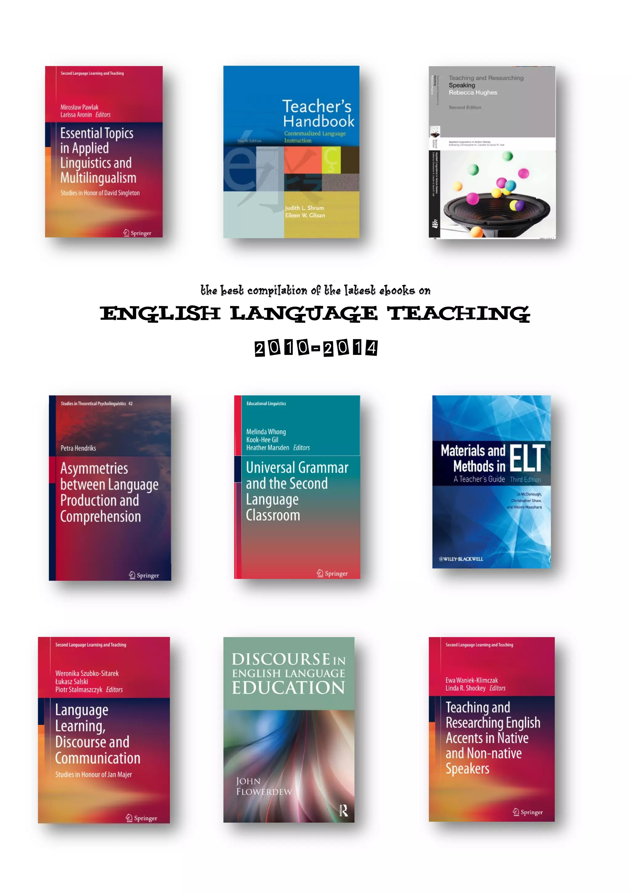 The latest e books on elt | PDF