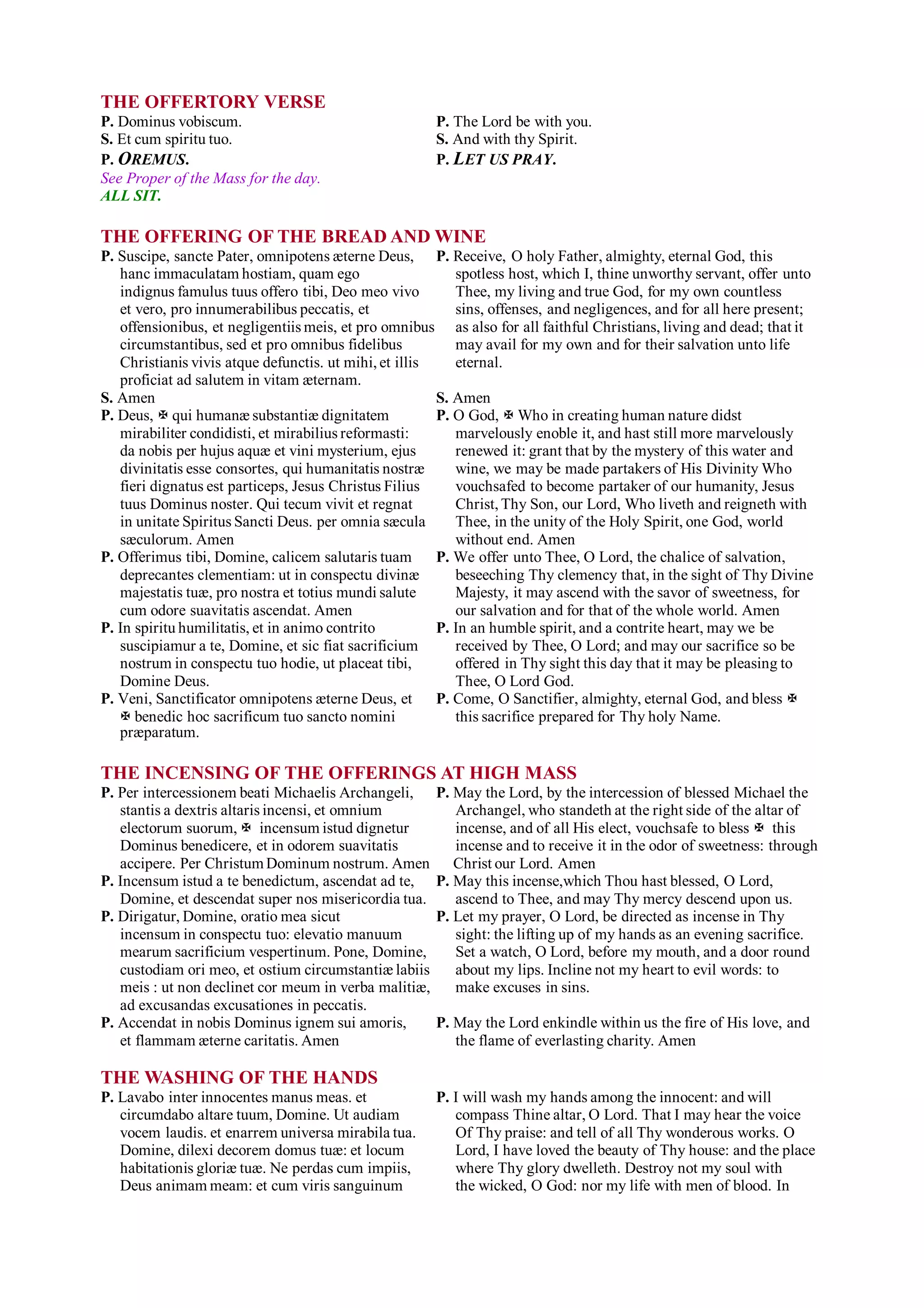 The Latin Mass | PDF