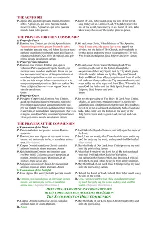 The Latin Mass | PDF