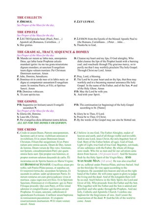 The Latin Mass | PDF